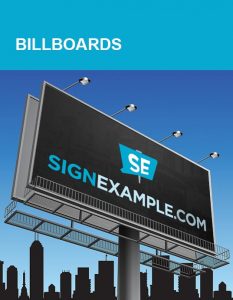 signexample.com – Examples of Many Types of Signs