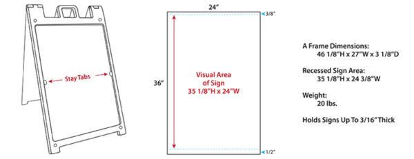 A Frame Signs – signexample.com