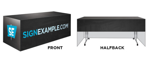 Fitted Table Skirts – signexample.com